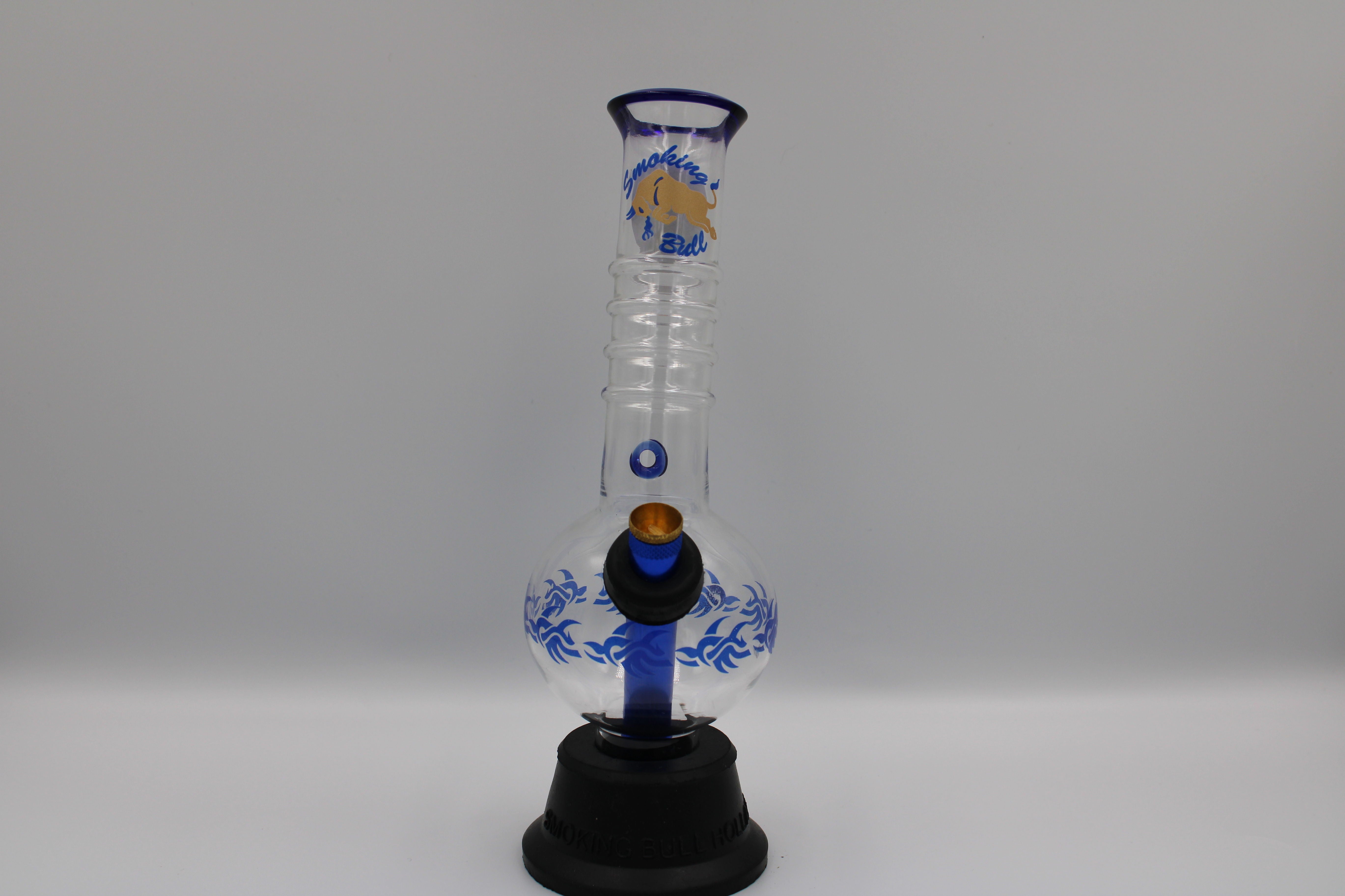 Medium Ribbed Neck Bonza – Bongs Galore